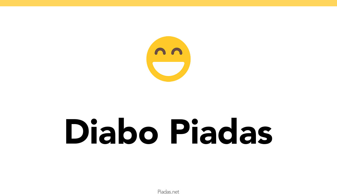 50+ Piadas de Diabo - Piadas