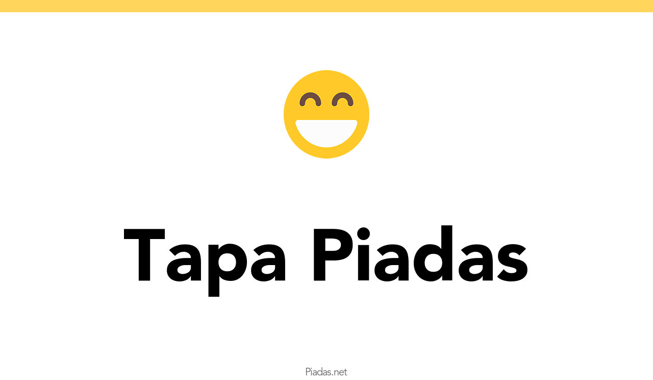 50+ Piadas de Tapa - Piadas